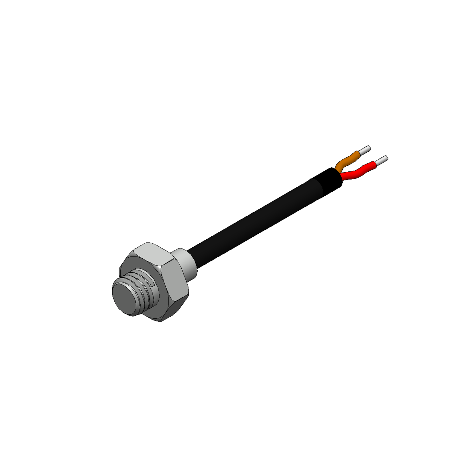 A70R pt100 Rosca M8x1,25 Métrica Sensor PT100 - Rosca M8 Sensor PT100 ...