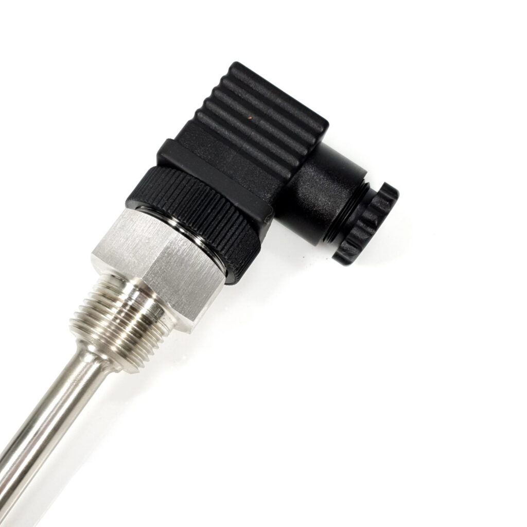 A71P Rosca 1/2x14 NPT Conector DIN 43650 Sensor Pt1000 - Plug Conector ...