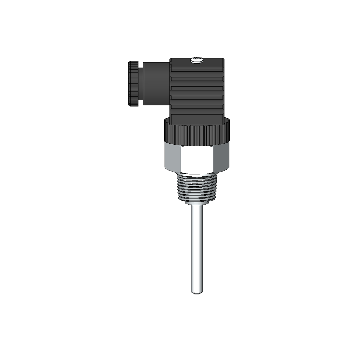 A71P Rosca 1/2x14 NPT Conector DIN 43650 Sensor Pt1000 - Plug Conector ...