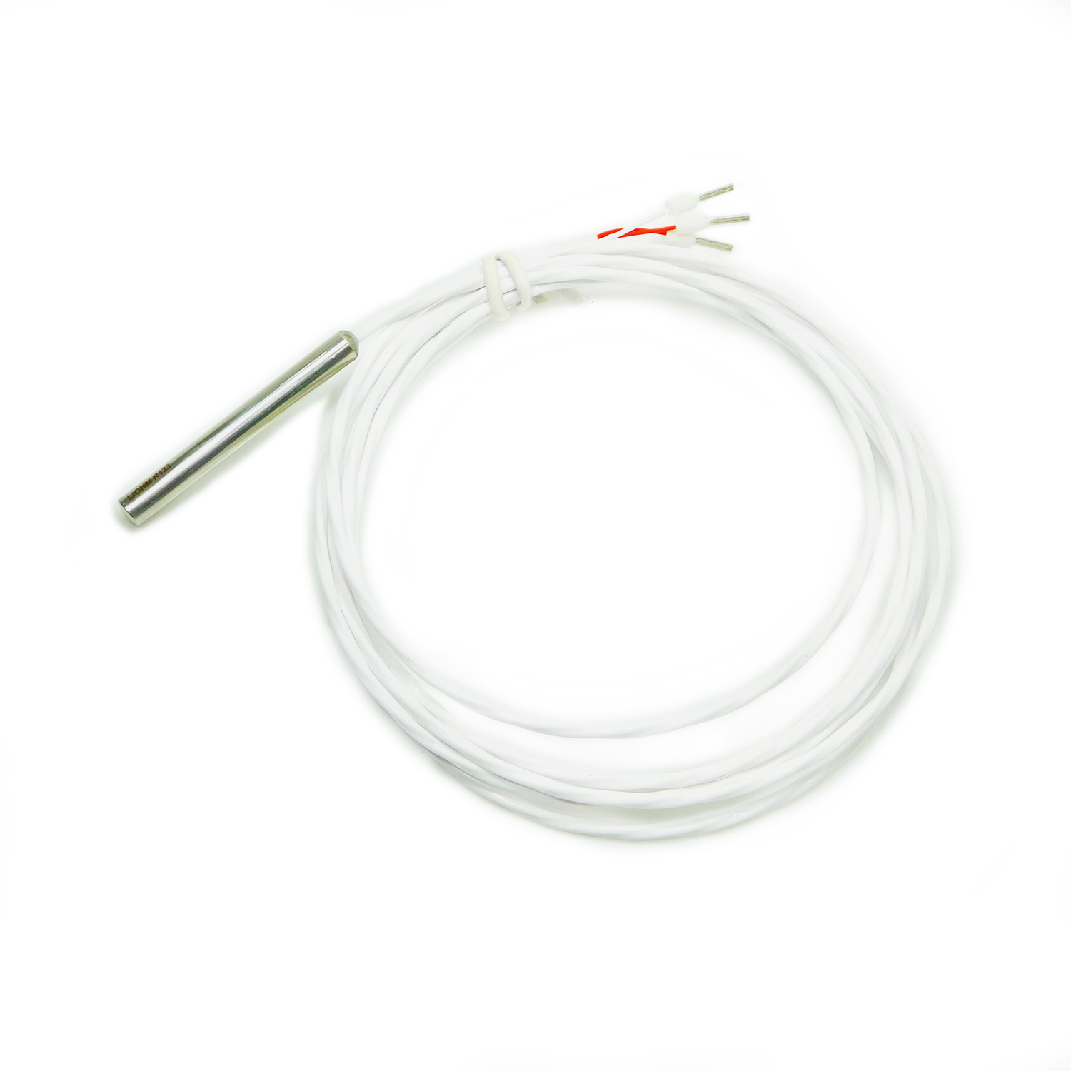 A70H Sensor PT100 pt100 Haste Ø6 mm Cabo Teflon-Aço Inox 316L Sensor ...